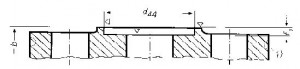 DIN2513 Flanges male and female joint faces PN10-PN100 Design ...