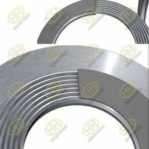 KAMMPROFILE GASKET WITH GRAPHITE LAYER | China Hebei Haihao Flange Factory