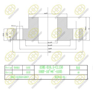 Iranian customer ordered reducing slip on flange | China Hebei Haihao ...